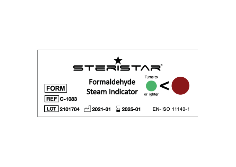 Class 4 Formaldehyde Gas Indicators NEU Industries Class 4 Formaldehyde Gas Indicators NEU Industries